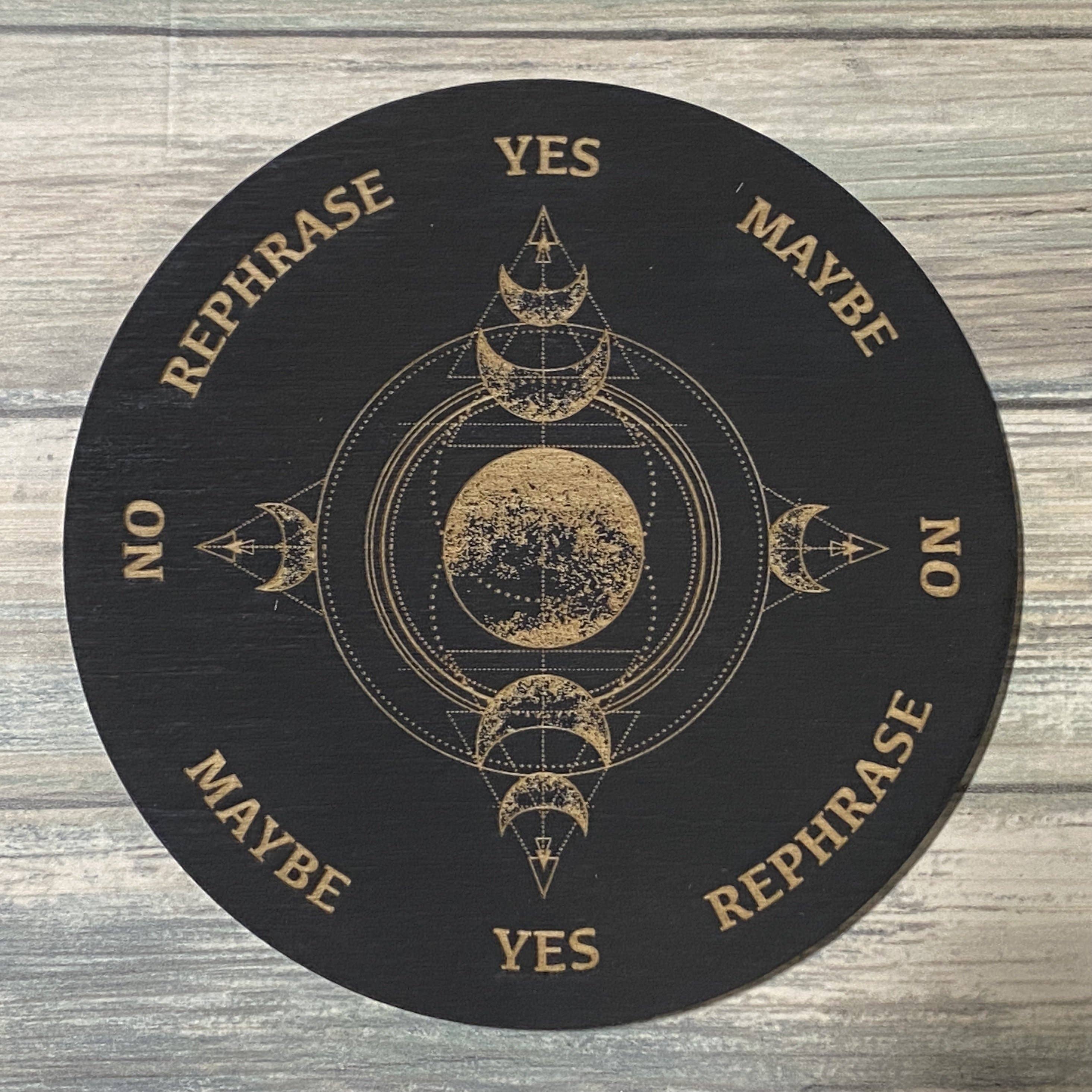 Triple Moon Pendulum Board – Roman’s Mystics